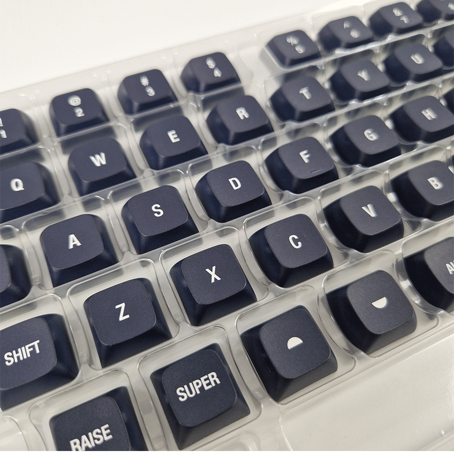 MBUK Split XDA Printed Keycaps – Mechboards